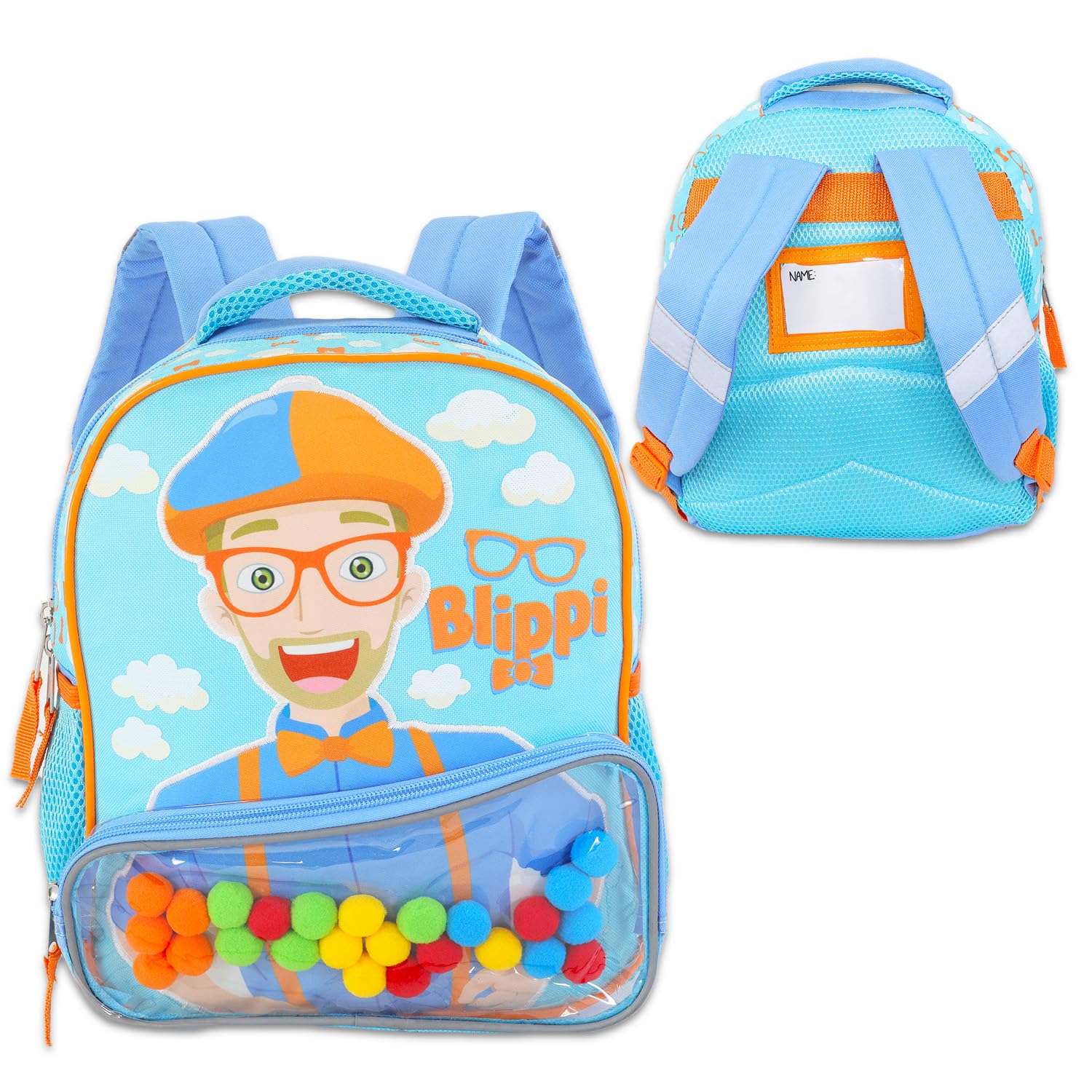 Snapklik.com : Blippi Mini Backpack For Kids - Preschool Bag Bundle