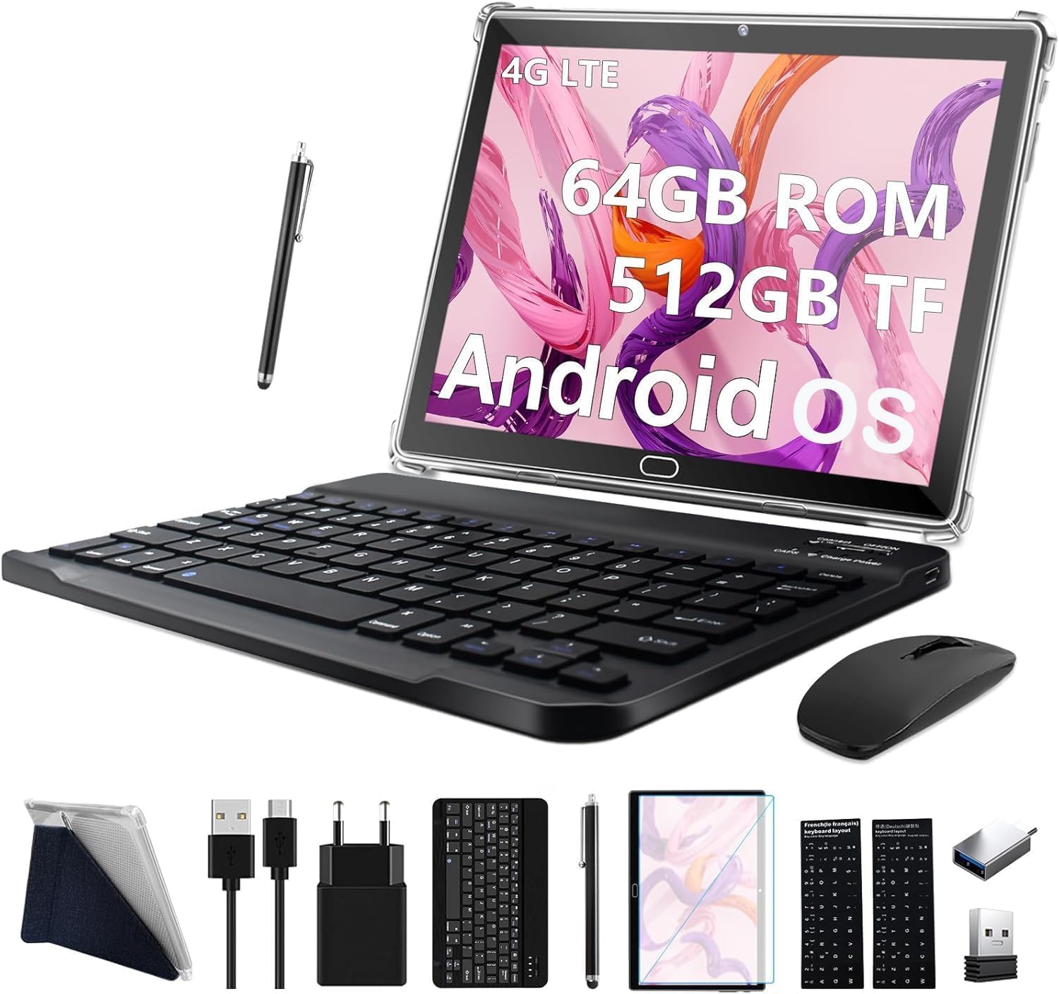 Offerte Prime : Tablet 10 Pollici Android 13,FEONAL 4G LTE Tablet PC ...