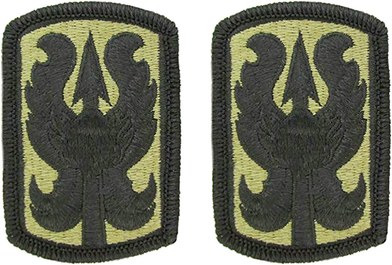 Lot de 2 patchs OCP de la 199e brigade d'infanterie (délivré par des ...