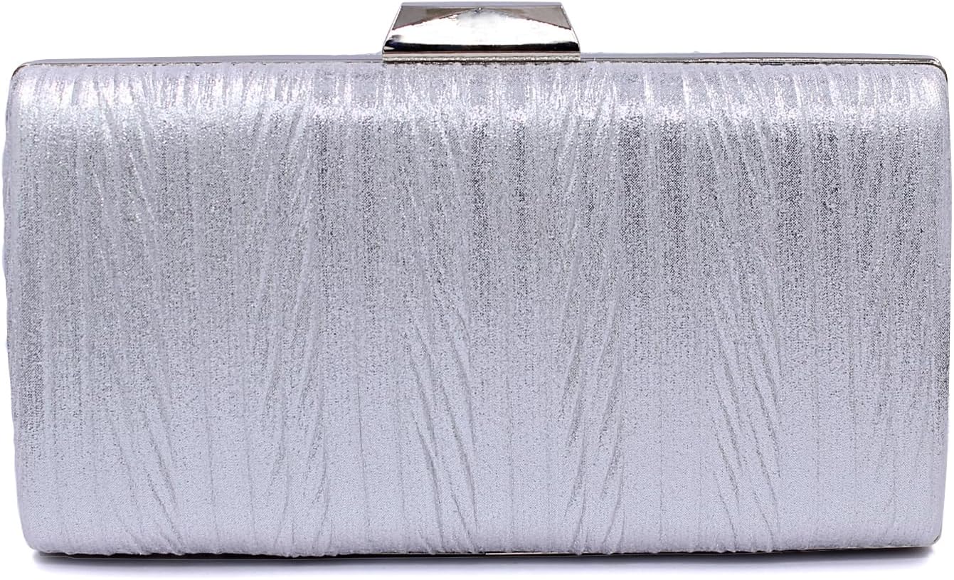 Aovtero Evening Bag Clutch Purses Women Wedding Formal Party Bridal ...
