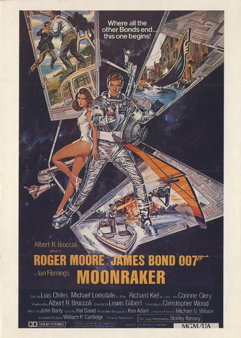 James Bond 007 - Moonraker [UK-Import] [VHS] : Moore, Roger, Chiles ...