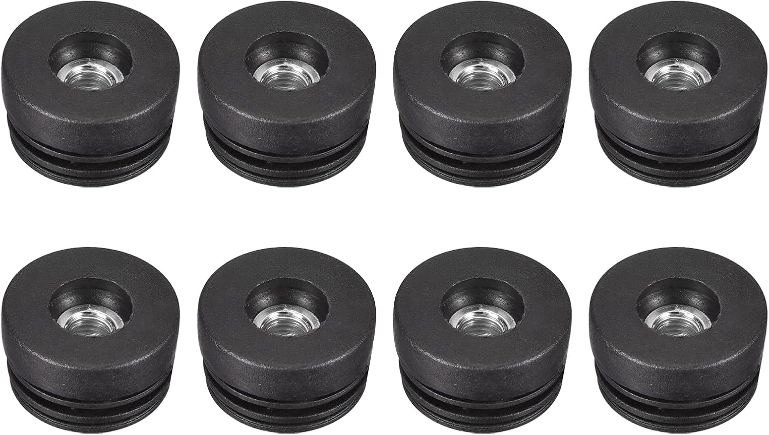 Amazon.com: uxcell 8Pcs Inserts for Round Tubes with M10 Thread, for ...