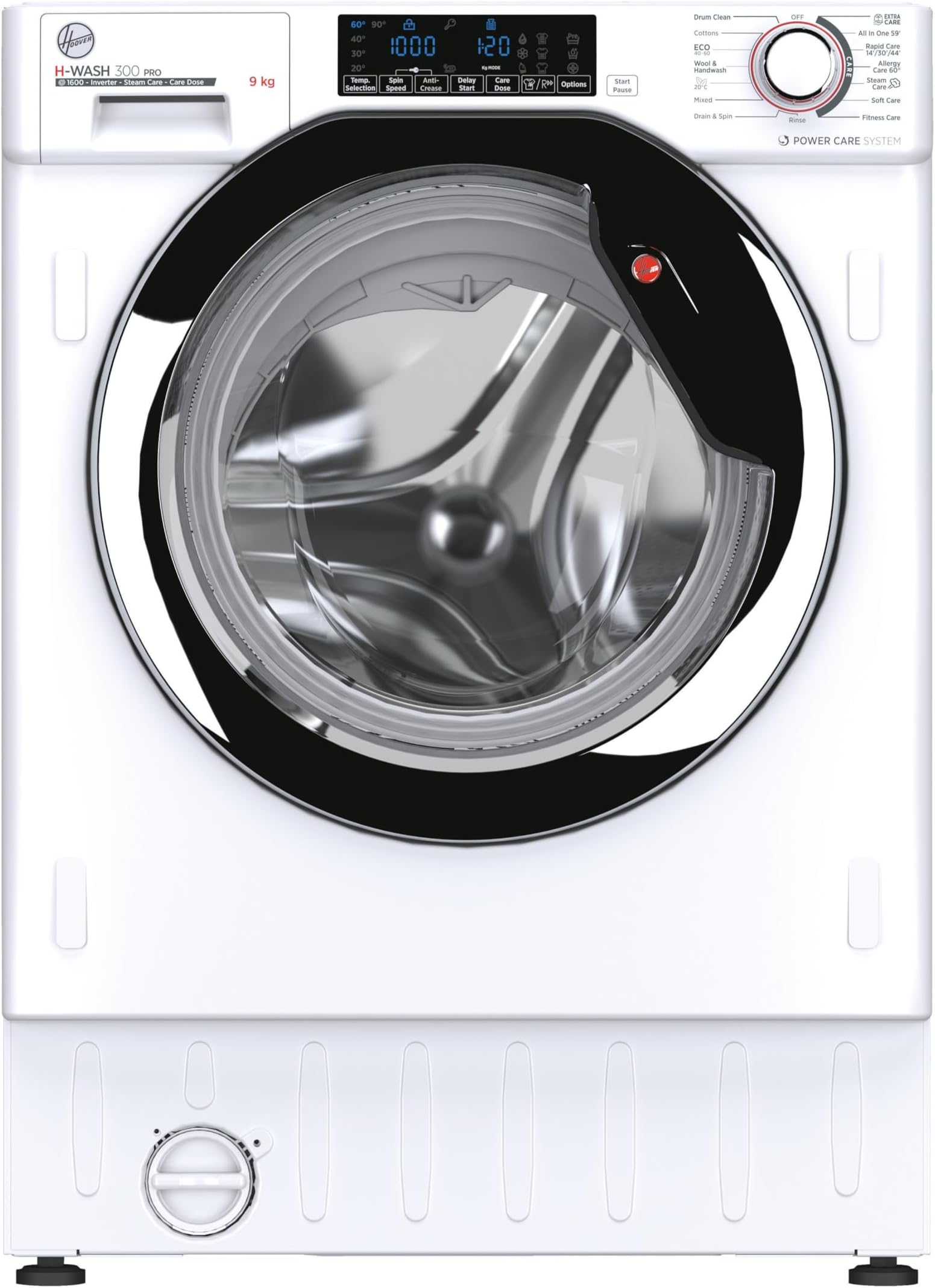 Hoover HBWODS69TAMCE/80 9kg Integrated Washing Machine With Autodose, A ...