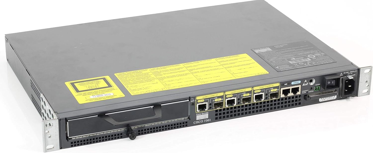 Cisco 7301 Ethernet LAN - routers (Ethernet, Fast Ethernet, Gigabit ...