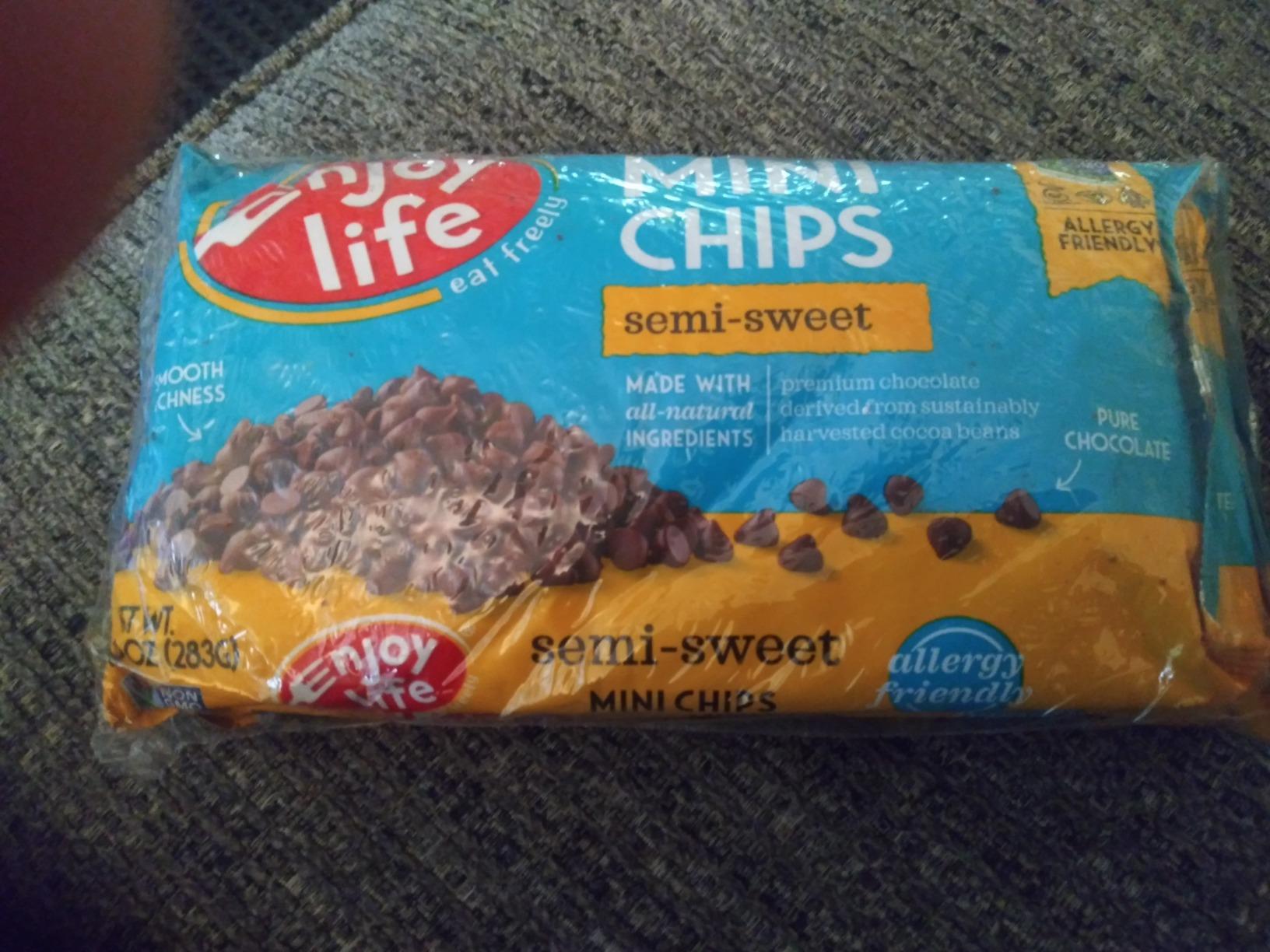 Amazon.com: Enjoy Life Semi-sweet Chocolate Mini Chips, 10 Ounce, Pack ...