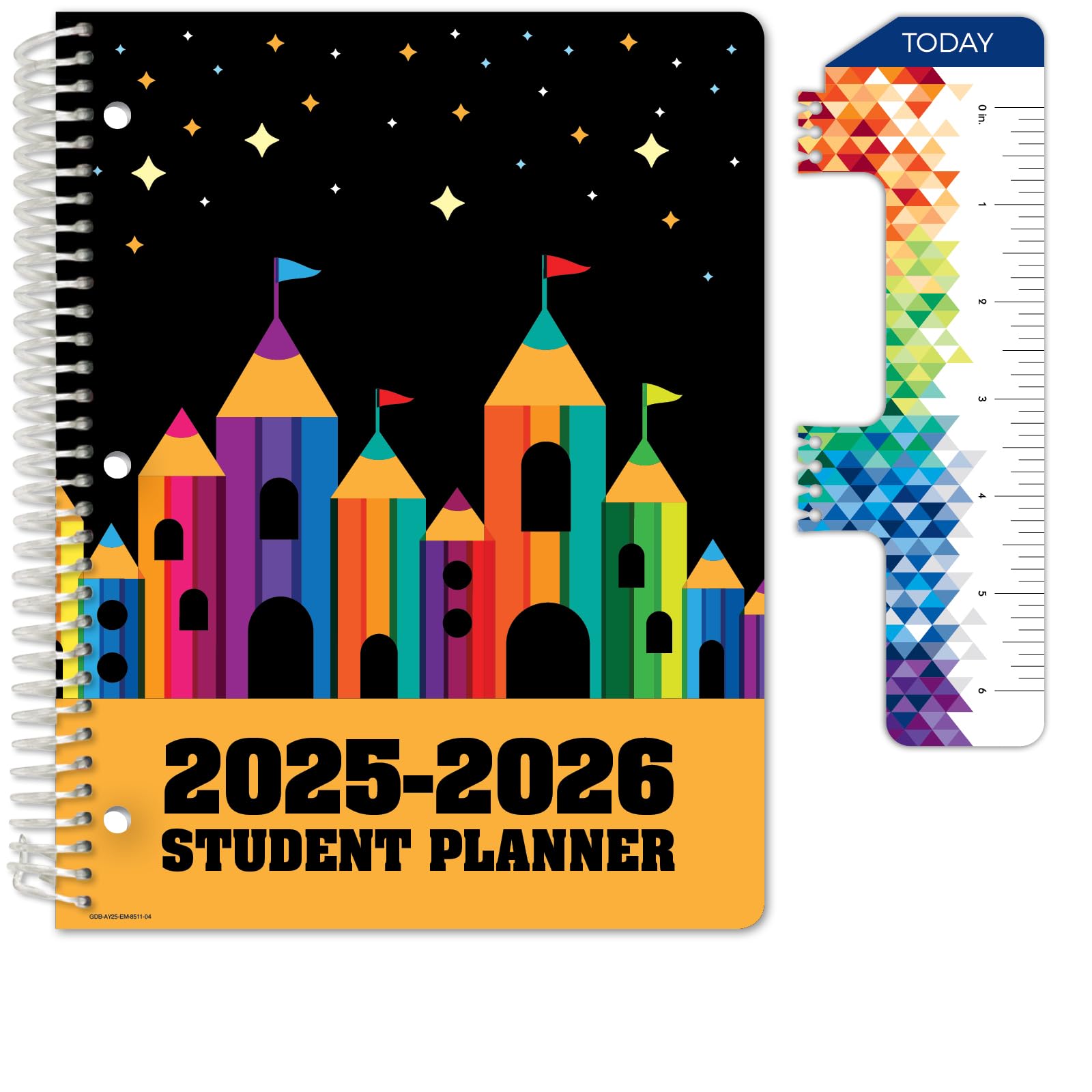 Weekly Monthly Student Planner Global Datebooks 2025-2026 Elementary ...