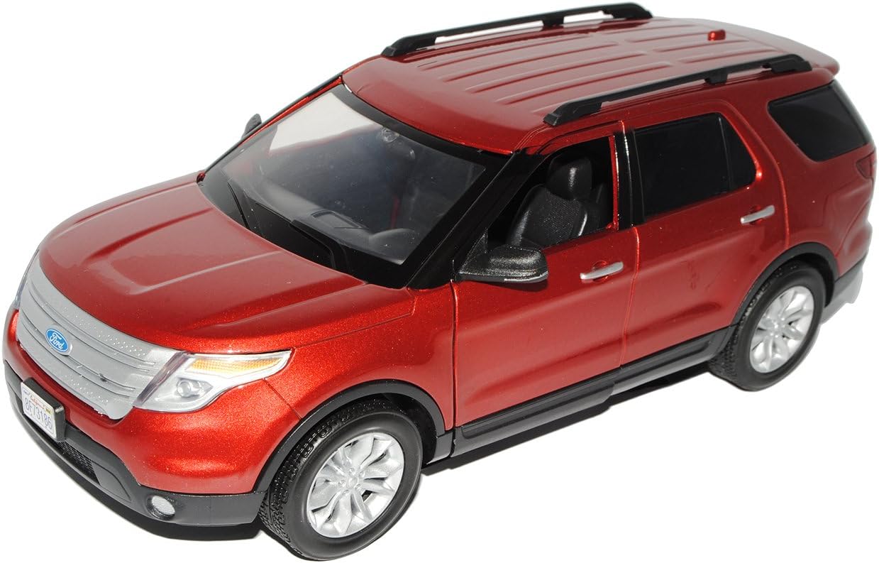 Motormax Ford Explorer XLT Rot 5. Generation Ab 2010 1/18 Modell Auto ...