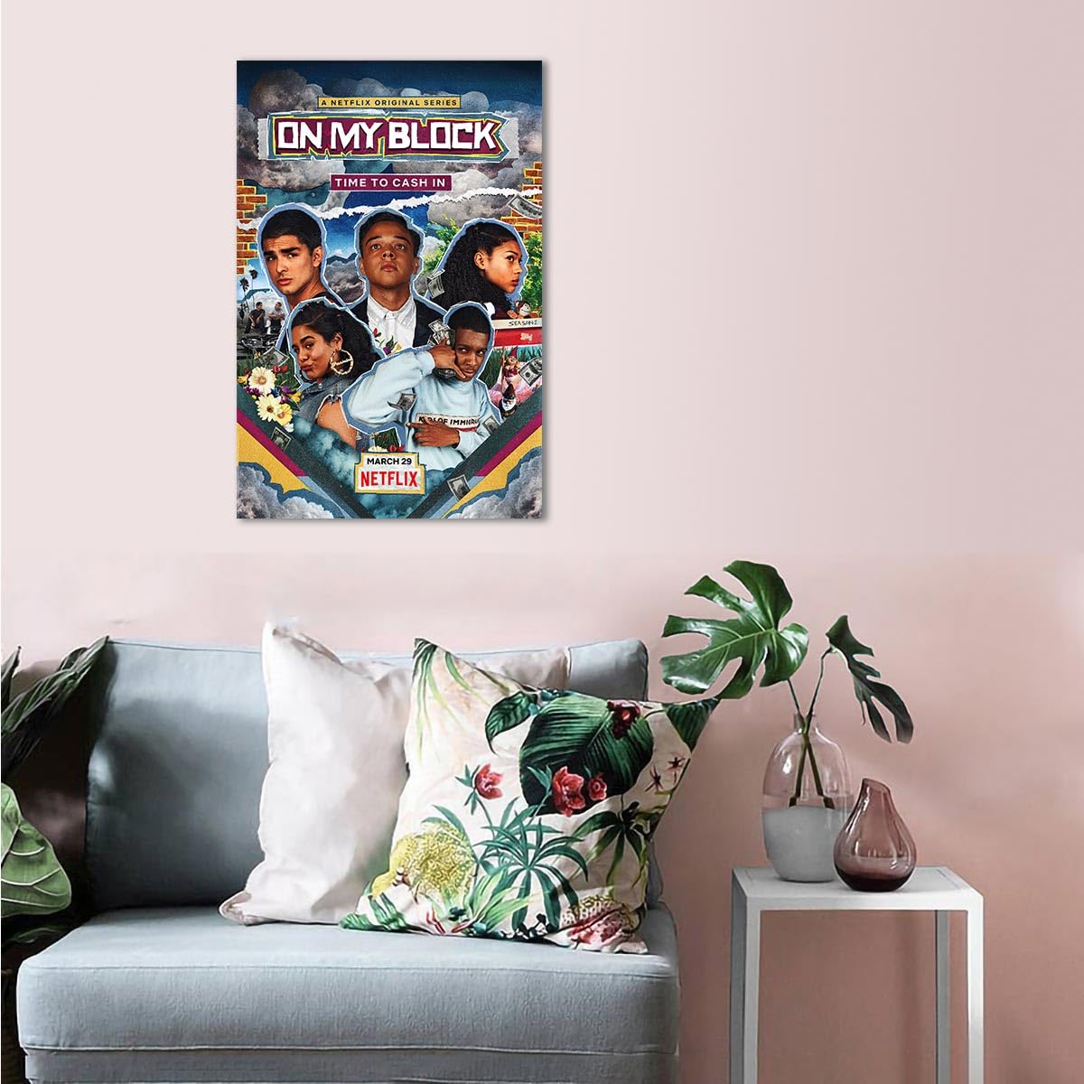 Snapklik.com : On My Block Movie Poster Vintage Room Aesthetic Wall Art ...