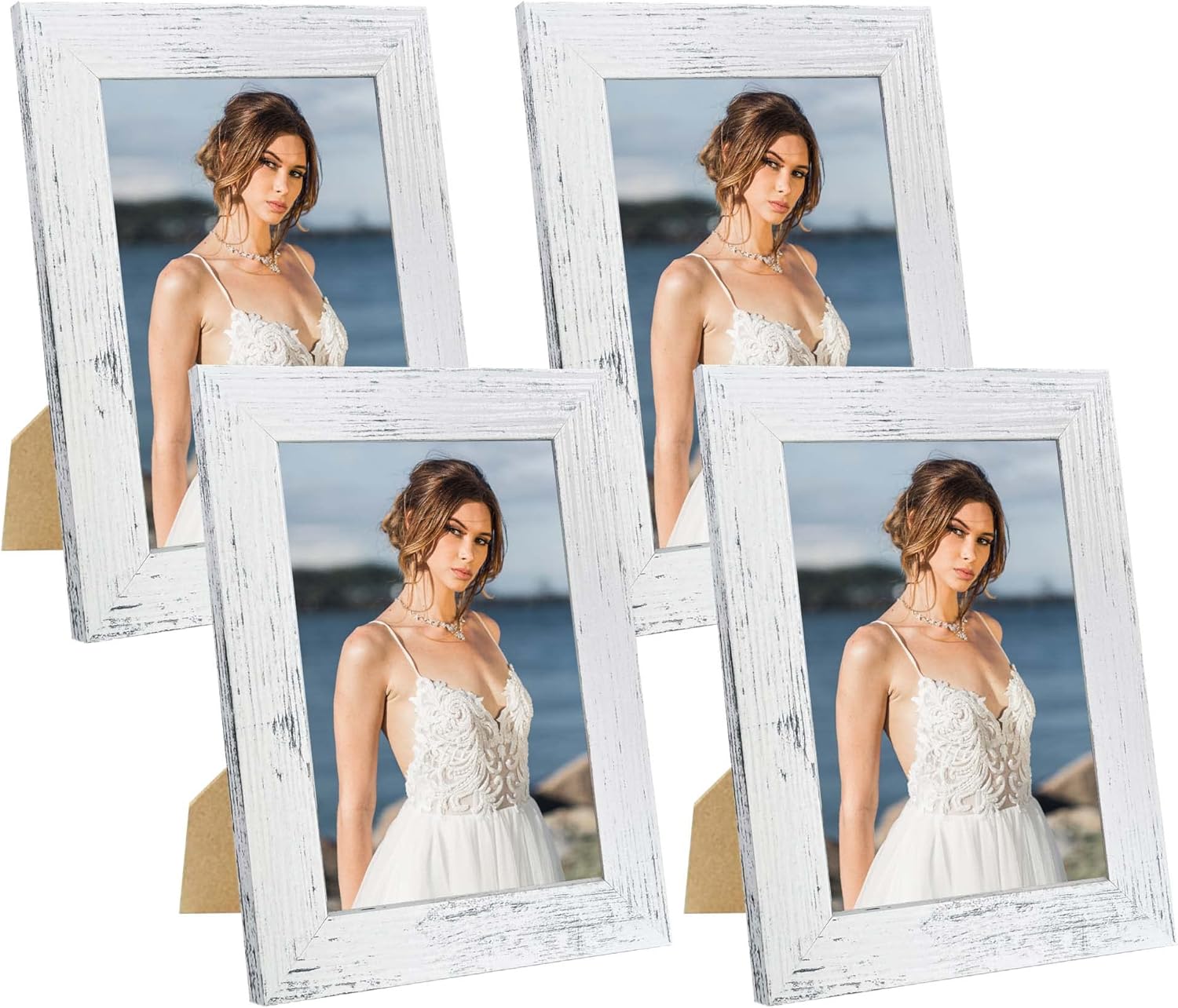 Amazon.com - iRahmen 5x7 Picture Frame Set of 4, High Definition Glass ...