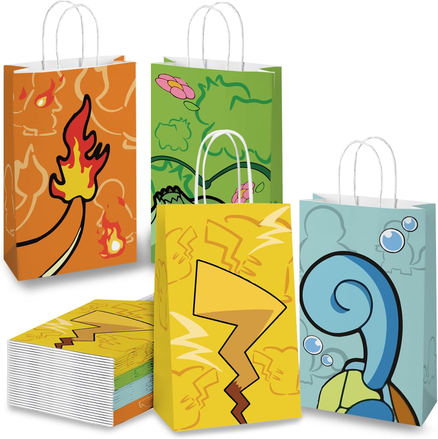 Amazon.com: CUTALU Cartoon Animation Party Gifts Bags，Birthday Party ...