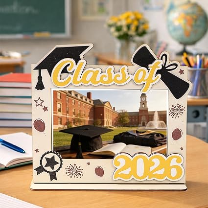 Amazon.com - Class of 2026 Decorative Photo Frame, Horizontal ...