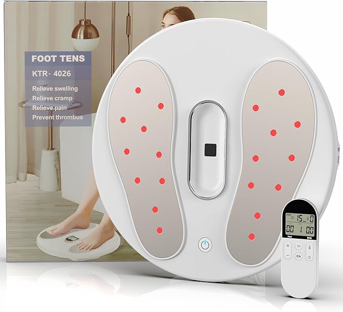 Medic Circulation Machine for Feet and Legs,Heatable EMS Foot Massager ...