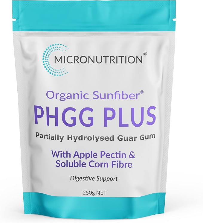 PHGG Plus (250g) Sunfiber Prebiotic Digestive Wellness Blend - Soluble ...