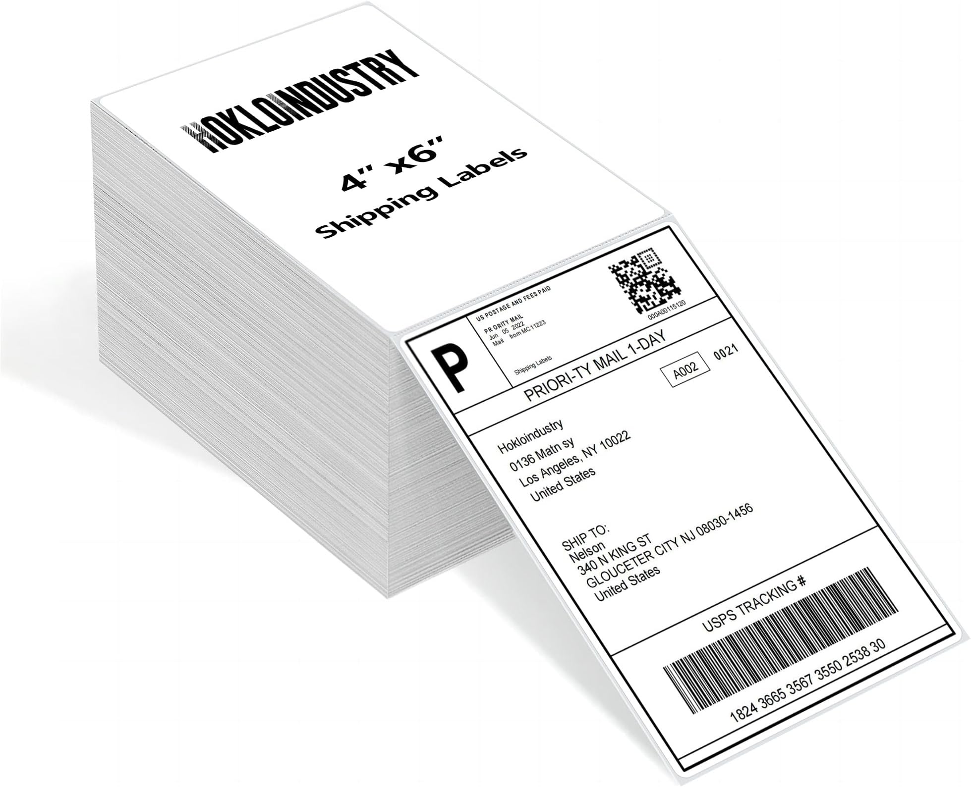 Amazon.com: Muotich Thermal Labels 4x6 Roll - 5000 Labels, Industrial ...