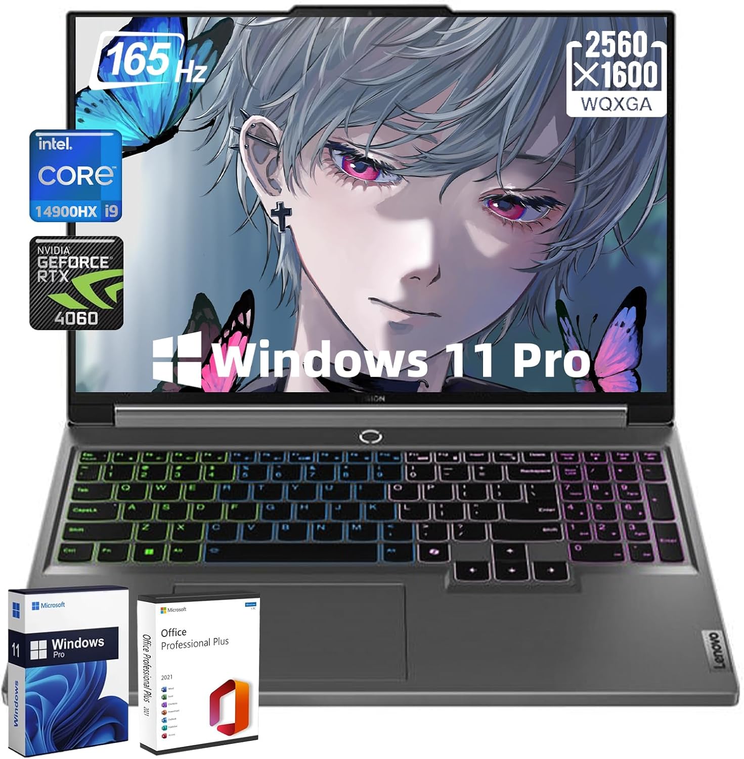 Amazon.com: Lenovo Legion Pro 5i Gaming-Laptop - 16" WQXGA 165Hz ...
