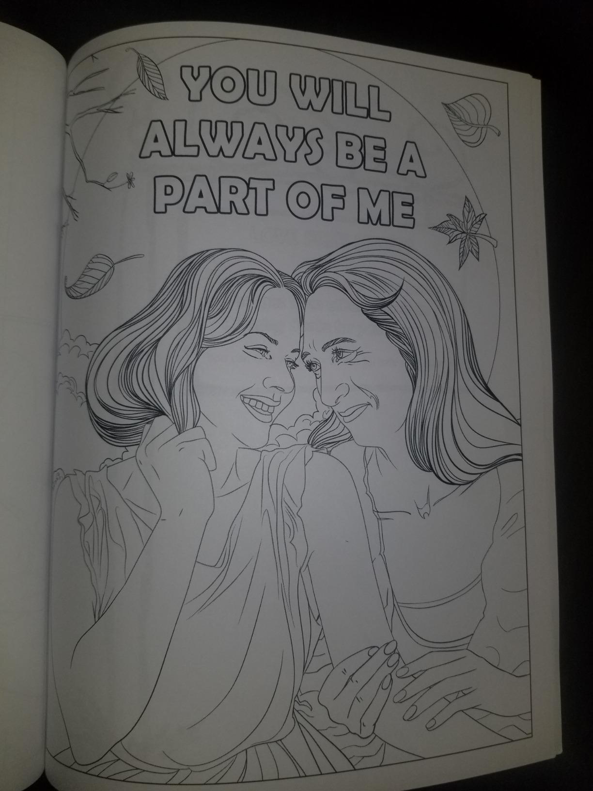 Amazon.com: Mother & Daughter: A Narrative Coloring Book. Coloring Book ...