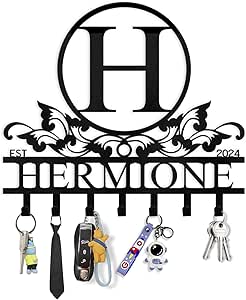 Amazon.com: Dyoart Personalized Key Holder Wall Mount - Custom Family ...