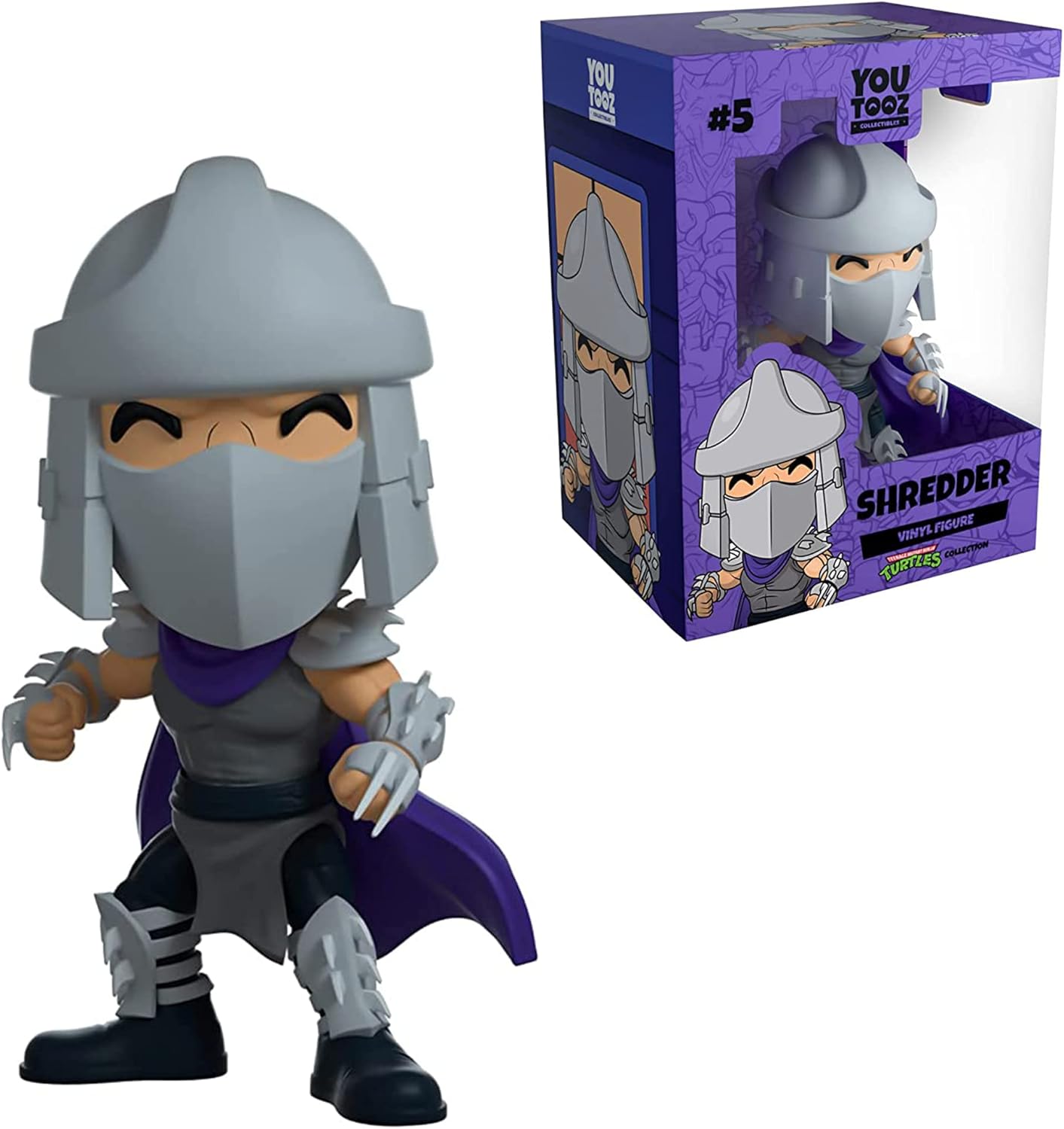 Youtooz Shredder TMNT Action Figure, 4.6" Inch Vinyl Figure ...