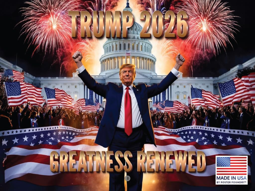 Greatness President Trump Calendar 2026 Wall Donald Trump Gifts ...