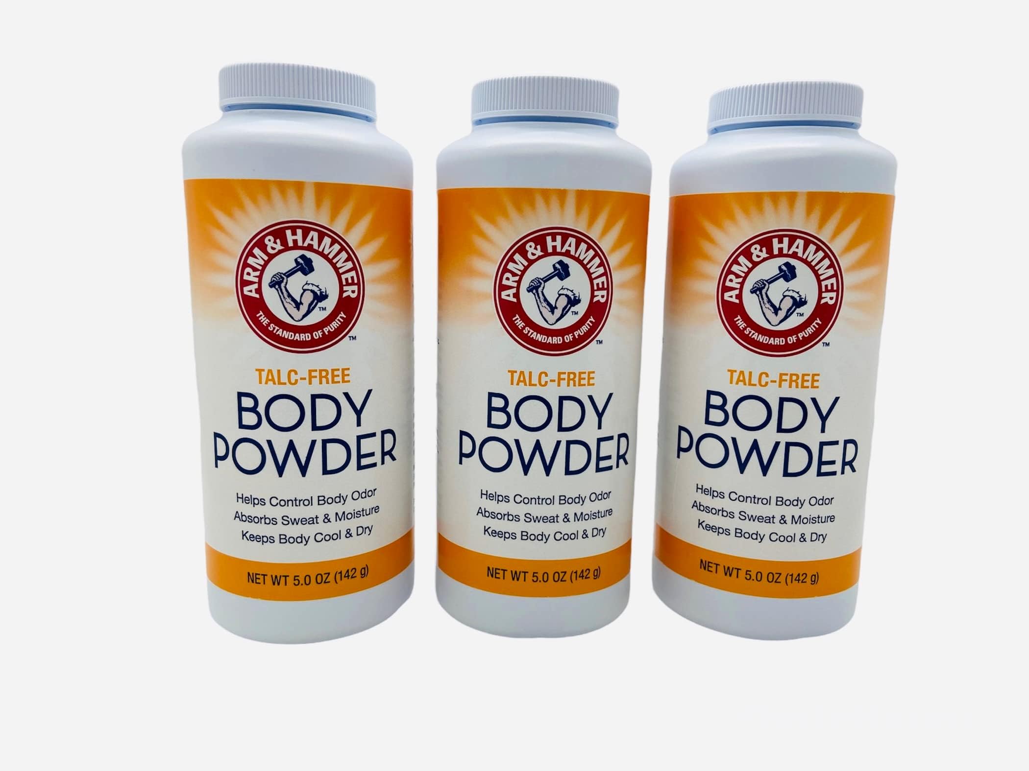 Amazon.com: Talc-Free Body Powder for Body Odor Sweat & Moisture (3 ...