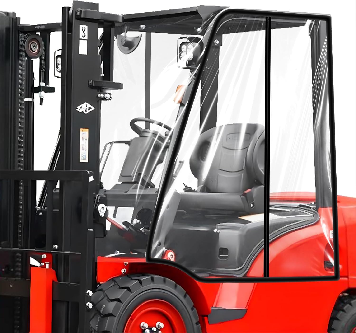 Forklift Cover, Forklift Rain Cover Forklift Capacity Up to 6000 Lbs ...