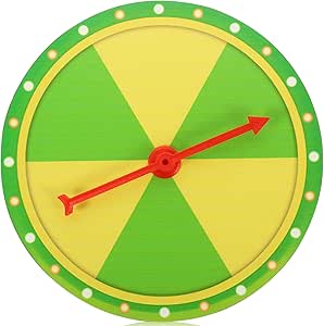 Amazon.com: VALICLUD Wheel 6 Color Slots Wheel of Fortune Write on ...