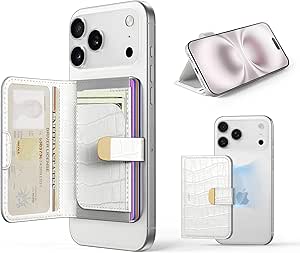 Amazon.com: ESR Aura Clutch for MagSafe Wallet for Women, 5-Card Holder, RFID Blocking, MagSafe ...