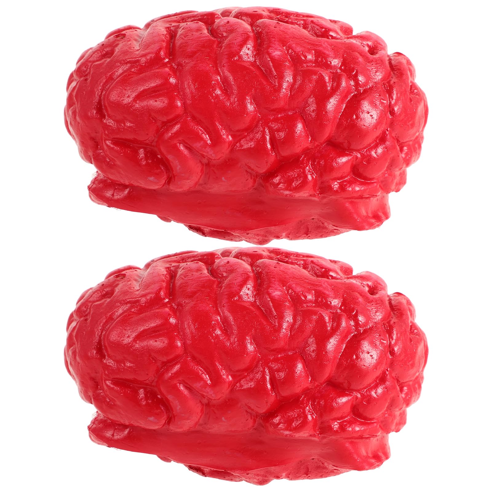 Amazon.com: DOITOOL 2PCS Halloween Brain Props Bloody Brain Halloween ...