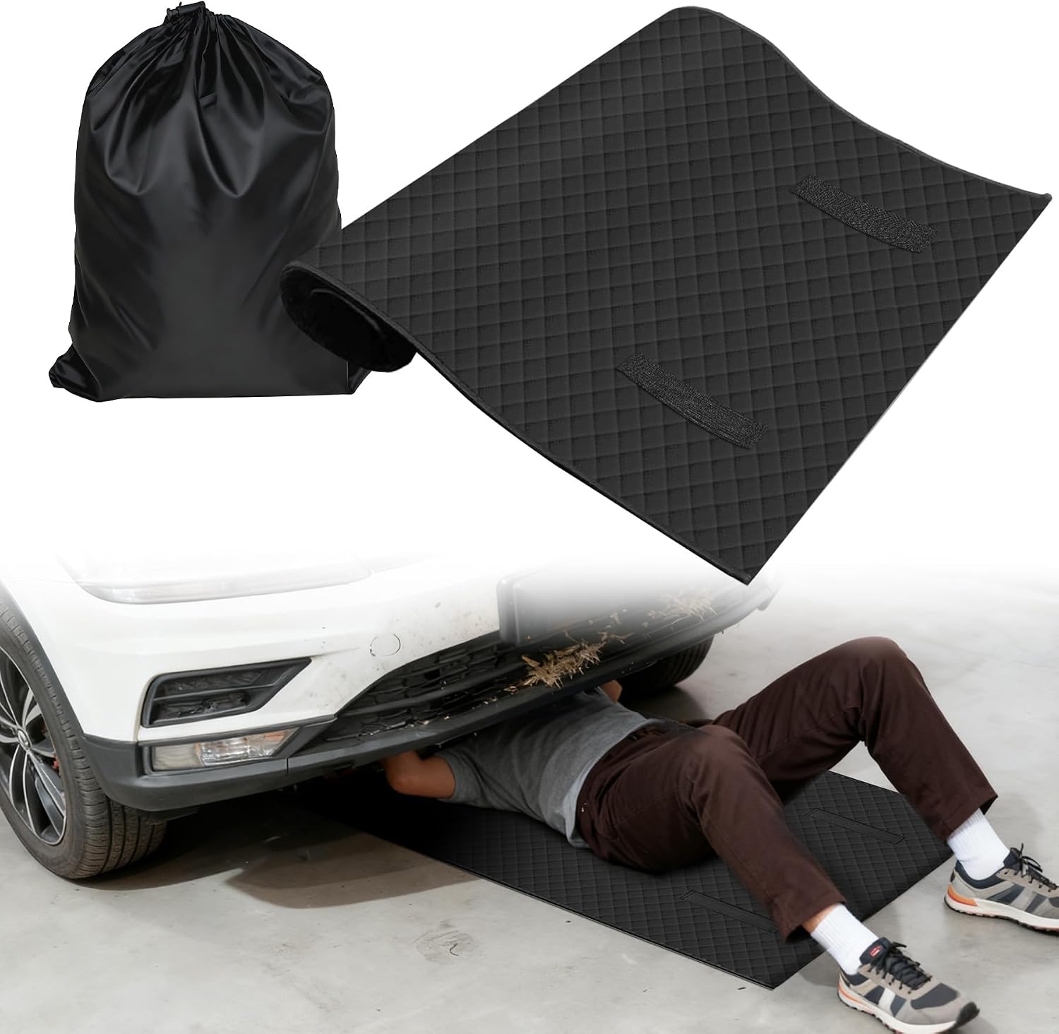 Amazon.com: GoldenXin Rolling Creeper Mat,2 Pack Under Car Repair ...