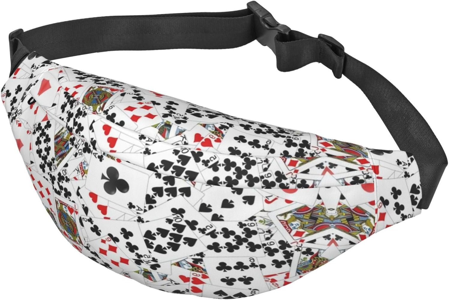 Amazon.com | Fanny Pack Playing Poker Cards Play Card Waist Bag Sport ...