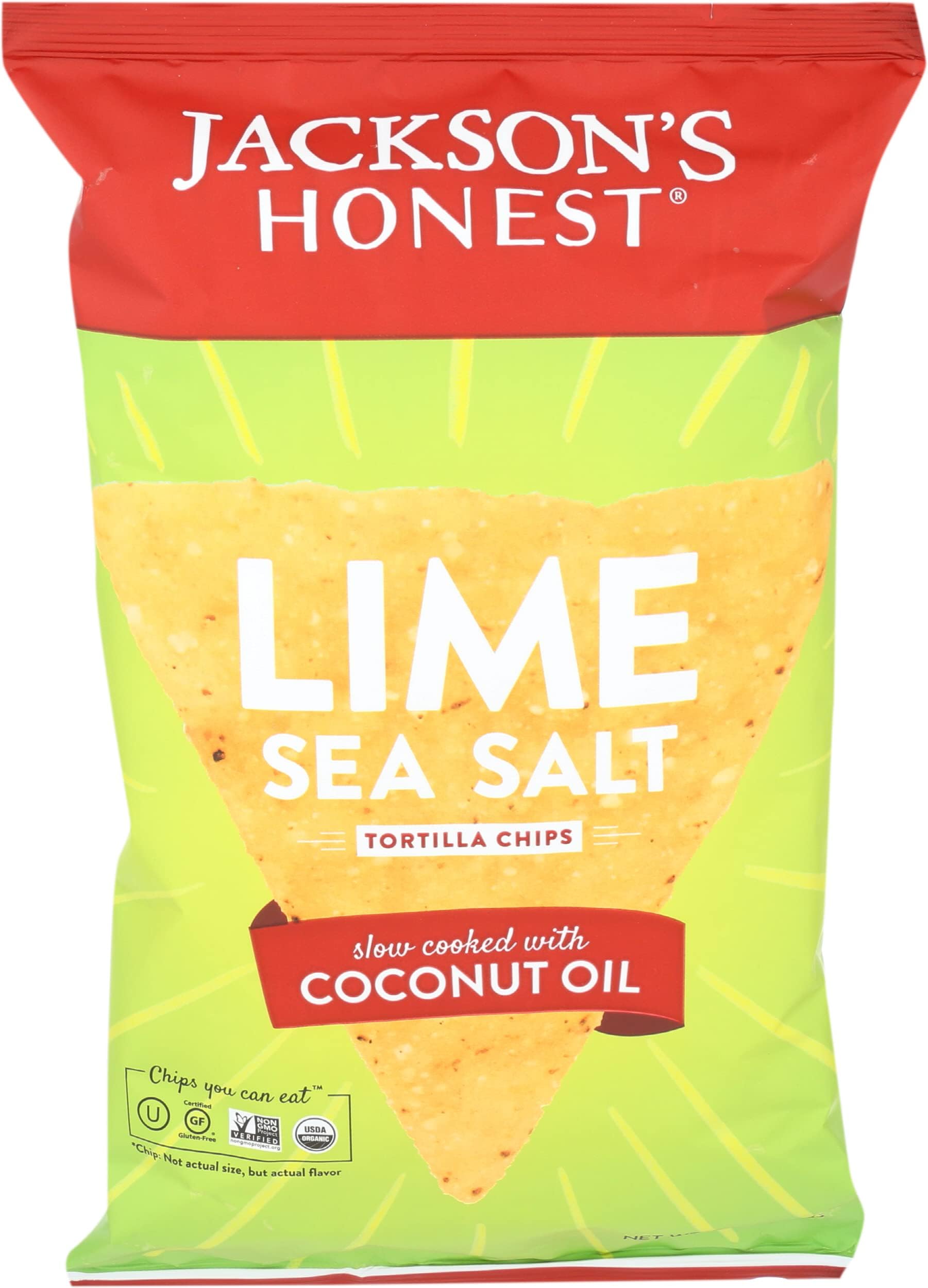 Amazon.com: Jacksons Honest Chips Chip treat la Lime sea salt Organic ...