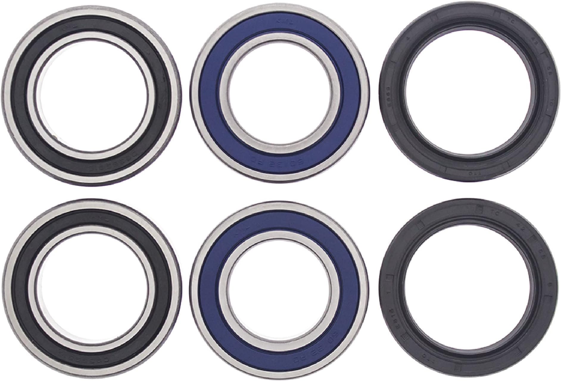 Amazon.com: All Balls Racing Rear Wheel Bearing Kit 25-1304 Compatible with/Replacement for ...