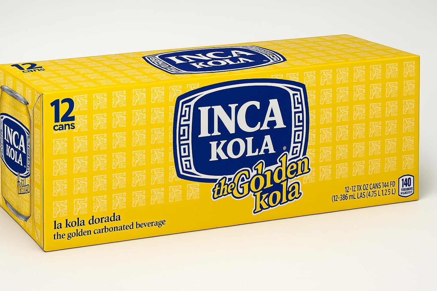 Amazon.com : "Inca Kola The Golden Kola – 12 fl oz Cans (Pack of 12 ...