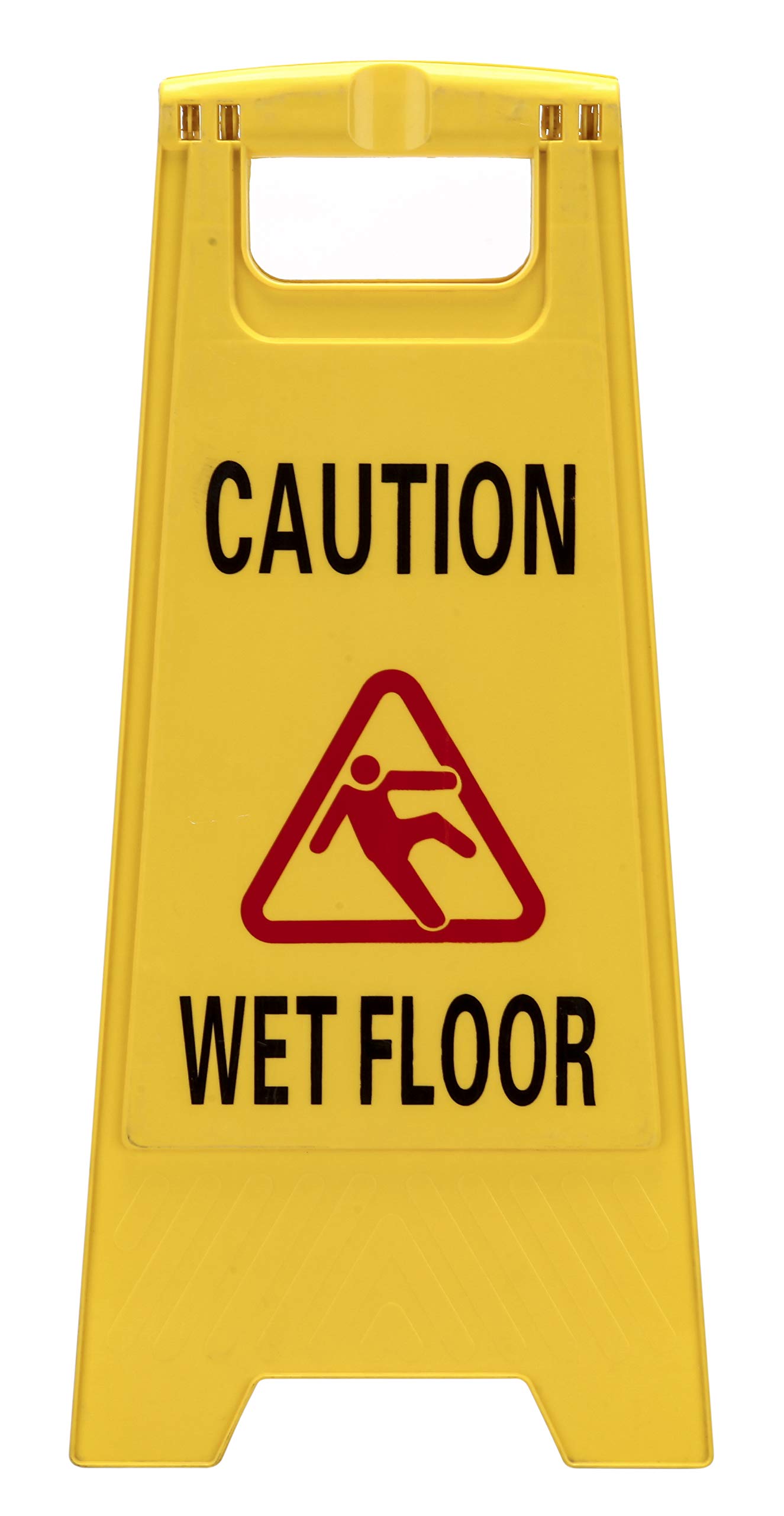 Snapklik.com : Caution Wet Floor Sign (2-Pack) A-Frame Warning Sign, 24 Inches Tall Opens 12 ...