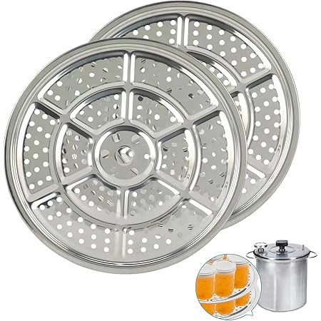 Amazon.com: FONLLAM 2Pack Stainless Steel Canner Rack - 11-Inch ...
