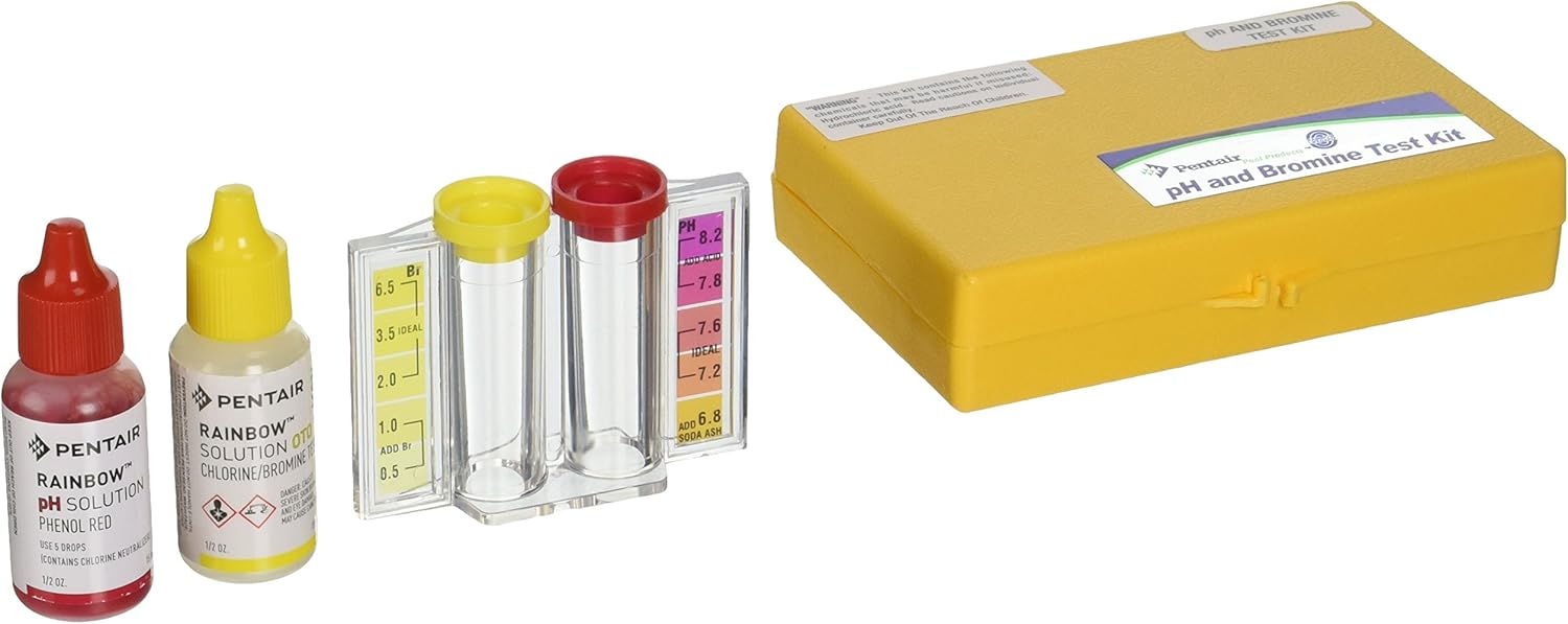 Amazon.com : Pentair R151196 756 2 n 1 Bromine Test Kit : Swimming Pool ...