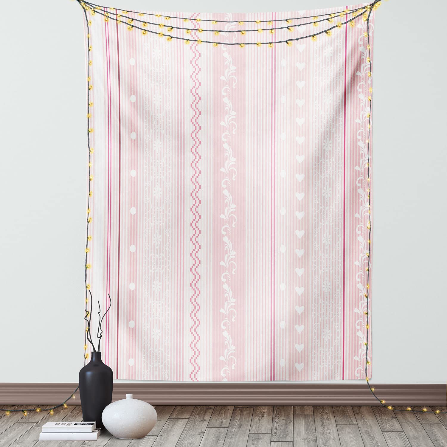 Pink Chevron Borders