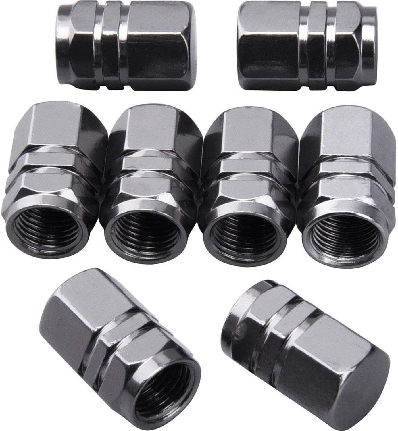 Amazon.com: EBOOT 8 Pieces Tire Stem Valve Caps Wheel Valve Covers Car ...