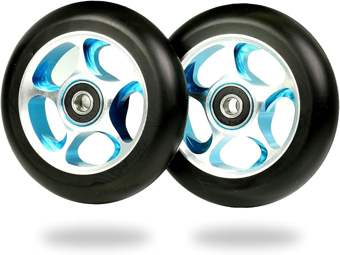 Amazon.com: 100mm Re-Entry Pro Stunt Trick Kick Scooter Wheels (Pair ...