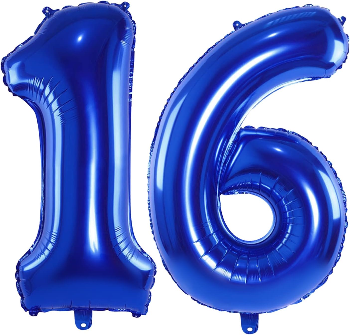 Amazon.com: Psinzmk40 Inch Navy Blue Number 16 Balloons Jumbo Huge ...