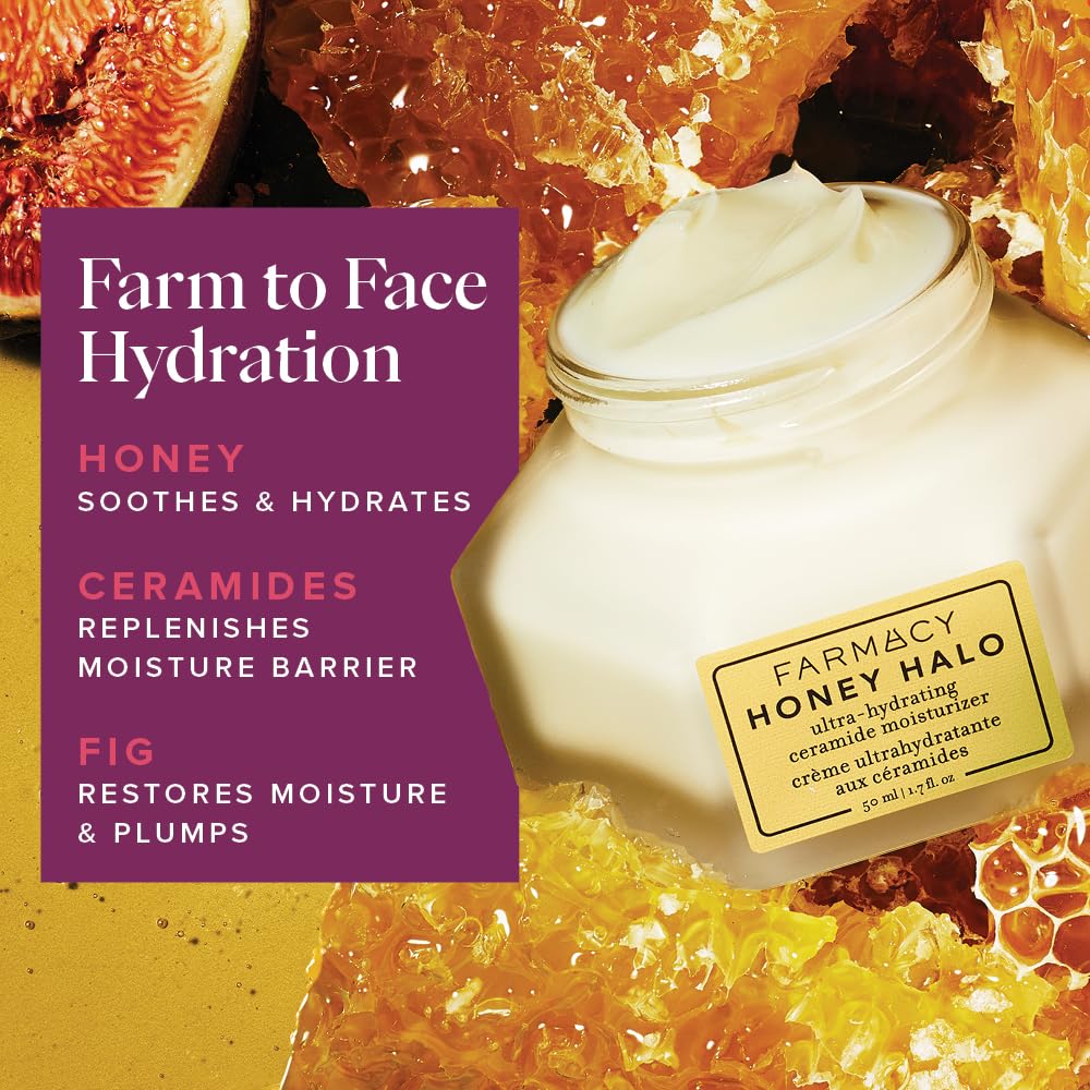 Snapklik.com : Farmacy Ceramide Face Moisturizer + Brightening Eye ...