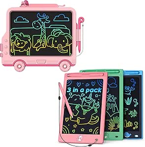 Amazon.com: LCD Writing Tablet for Kids 8.5 Inch 1pcs,8.8 Inch 3pcs ...