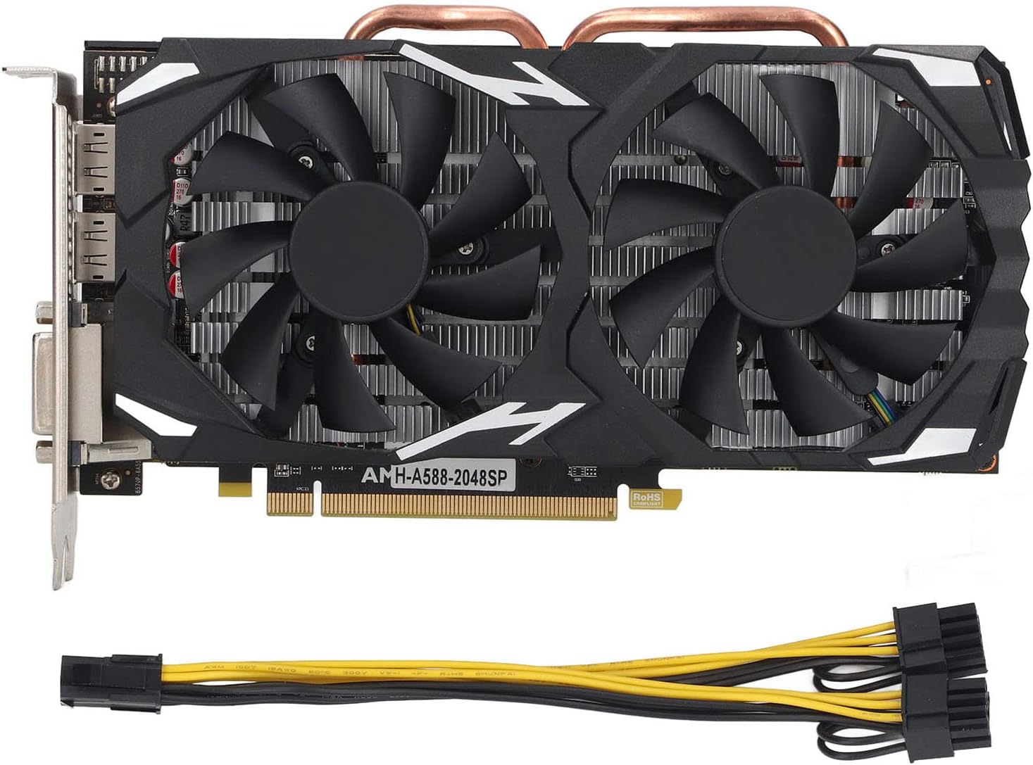 8GB Graphics Cards, GDDR5 256bit 1284MHz 7000MHz Gaming Graphics Cards ...