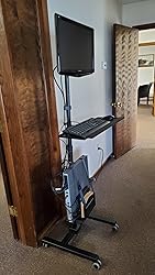 Amazon.com: Mount-It! Computer Cart, Rolling Computer Desk, Mobile Desk ...