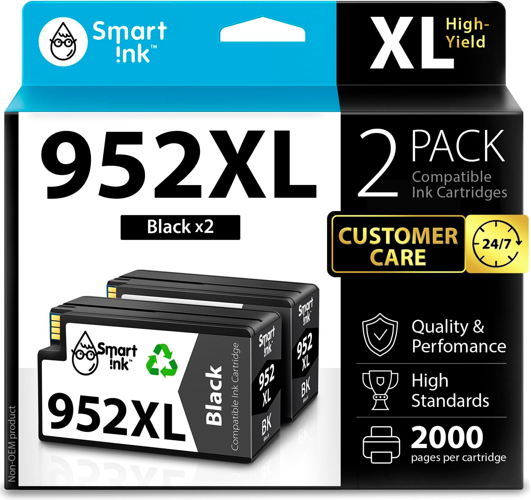 Amazon.com: Smart Ink Compatible Ink Cartridges Replacement for HP ...