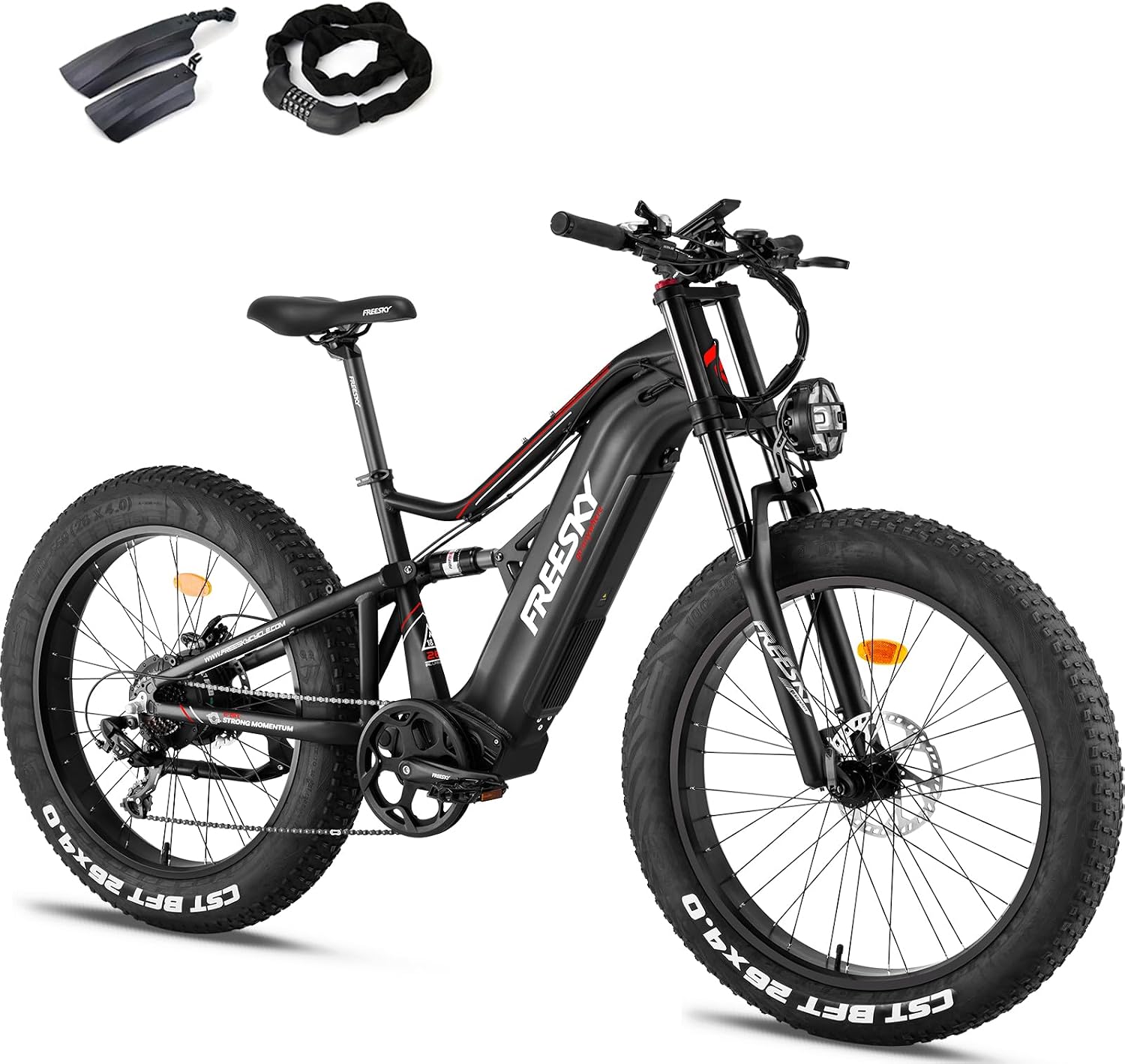 FREESky Electric Bike for Adults 1000W BAFANG Motor 48V 20Ah Samsung ...