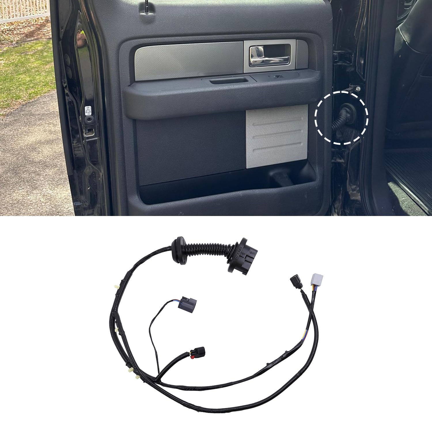 Amazon.com: Driver Door Jumper Wire Harness Assembly Compatible with ...