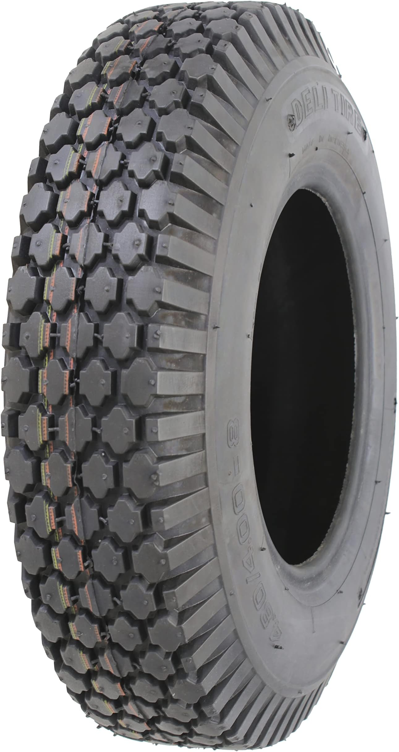 Amazon.com: Deli Tire S-365, Turf Tire, 4 Ply, NHS, Tubeless, Lawn and ...