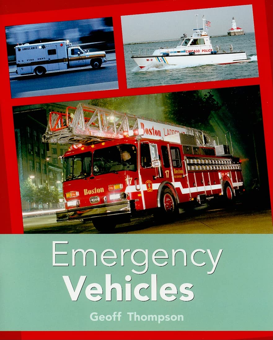Amazon.com: Emergency Vehicles: Individual Student Edition Turquoise ...