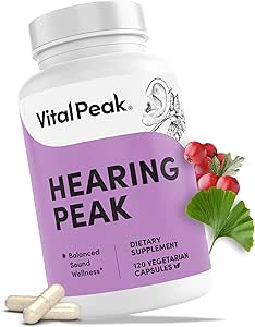 Amazon.com: Hearing Peak - Tinnitus Supplements - Ear Health ...